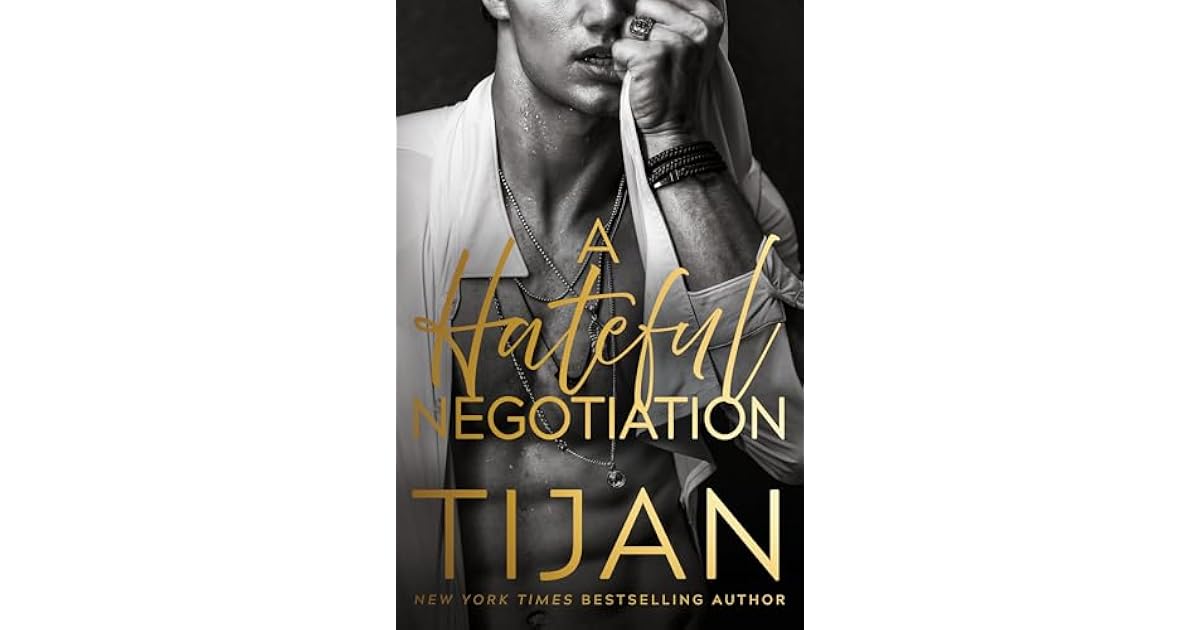 Book giveaway for A Hateful Negotiation by Tijan Dec 15-Jan 12, 2026