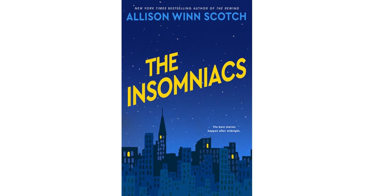 Book giveaway for The Insomniacs by Allison Winn Scotch Dec 05-Jan 02, 2026