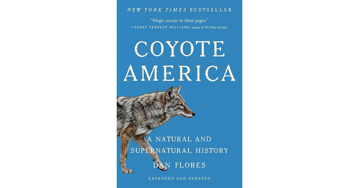Book giveaway for Coyote America: A Natural and Supernatural History by ...