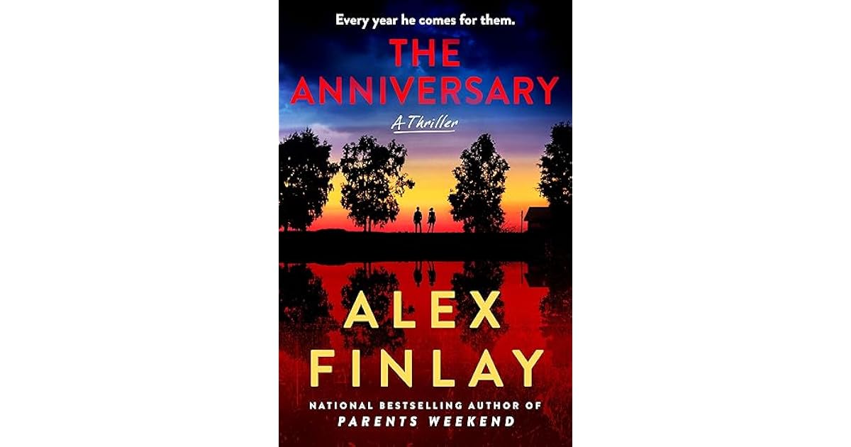 Book giveaway for The Anniversary by Alex Finlay Nov 24-Dec 21, 2025