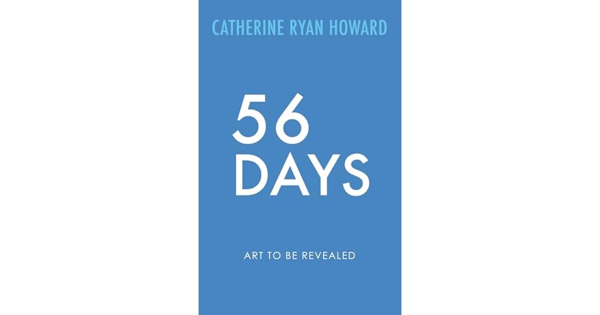 Book giveaway for 56 Days by Catherine Ryan Howard Feb 13-Mar 13, 2026
