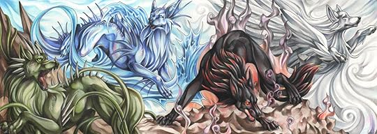Wolves of the Four Elements - Art of the Elements Showing 1-8 of 8