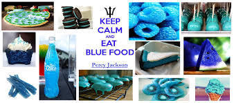 Camp Half-Blood and Camp Jupiter - PERCY'S BIRTHDAY!: Blue Foods ...