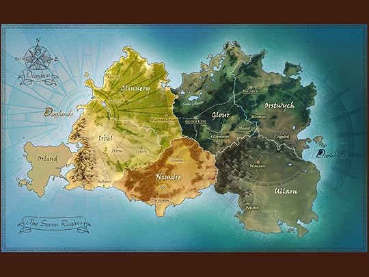 Charlotte E. English's Blog - The Seven Realms Map - July 10, 2012 07:28