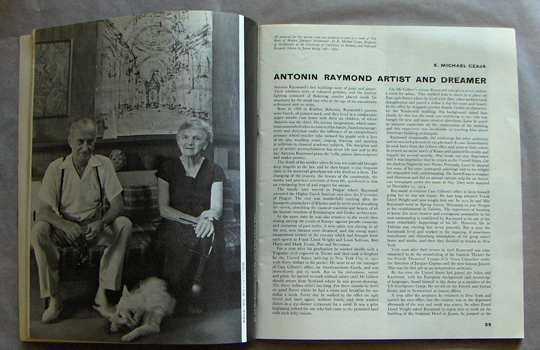 Antonin Raymond, Architect by John Killick | Goodreads