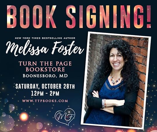 Melissa Foster's Blog - Book Signing Event Announcement! - October 02 ...