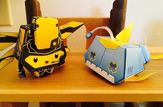 Papertoy Glowbots: 46 Glowing Robots You Can Make Yourself! by Brian ...