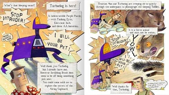 Traction Man Meets Turbo Dog by Mini Grey