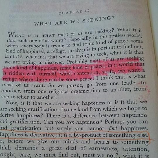 The First and Last Freedom by Jiddu Krishnamurti