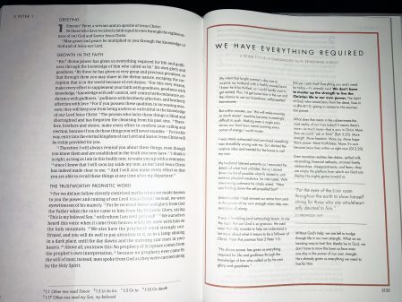 CSB He Reads Truth Bible, Brown Genuine Leather, Black Letter, Wide ...