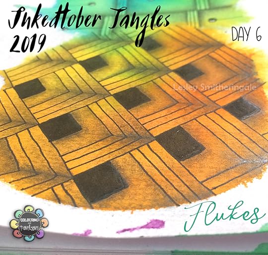 Lesley Smitheringale's Blog: Colouring and Tangling