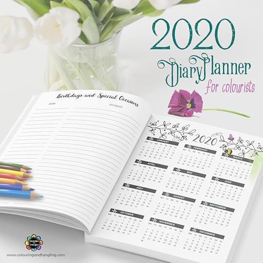 Lesley Smitheringale's Blog: Colouring and Tangling