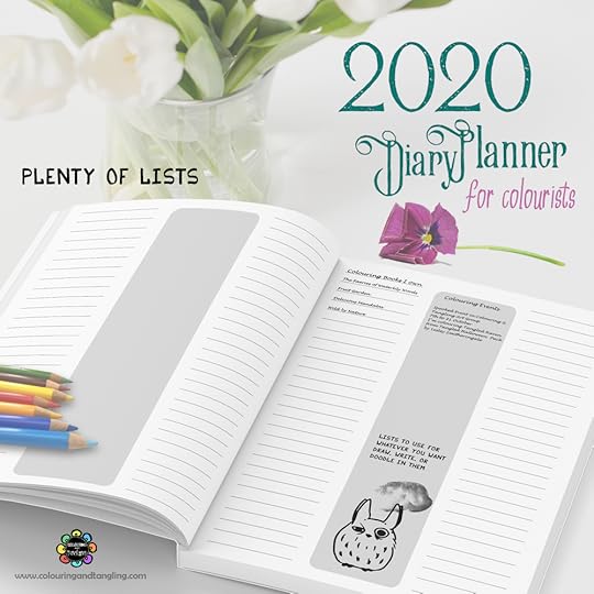 Lesley Smitheringale's Blog: Colouring and Tangling