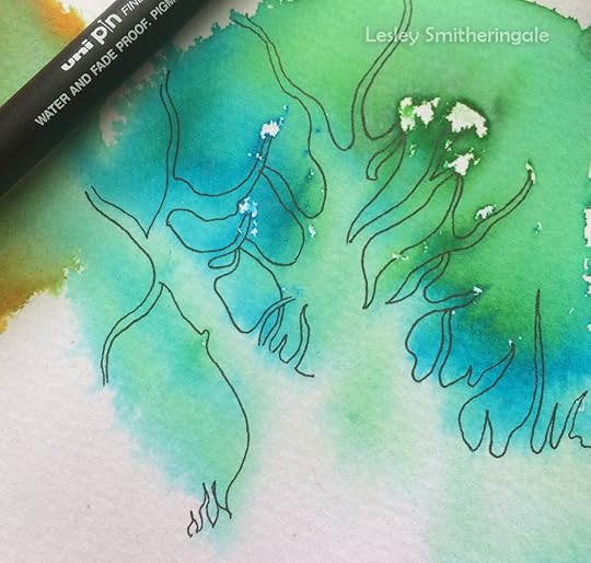 Lesley Smitheringale's Blog: Colouring and Tangling