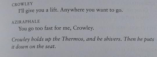 The Quite Nice and Fairly Accurate Good Omens Script Book by Neil Gaiman