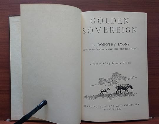 Golden Sovereign by Dorothy Lyons | Goodreads