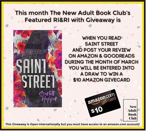 New Adult Book Club - RI&RI With A Giveaway: March's RI&RI & Giveaway ...