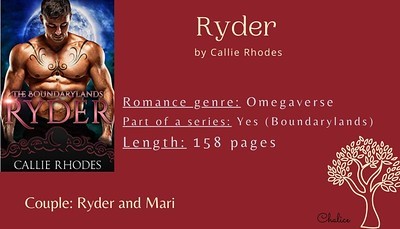 Ryder (The Boundarylands, #11) by Callie Rhodes | Goodreads