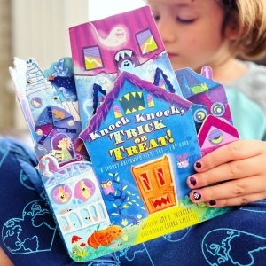 Knock Knock, Trick or Treat!: A Spooky Halloween Lift-the-Flap Book by ...