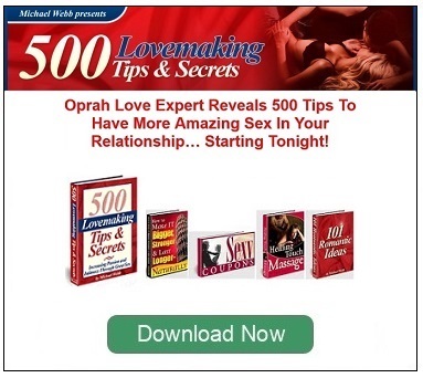 500 Lovemaking Tips And Secrets by Michael Webb