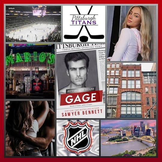 Gage (Pittsburgh Titans, #3) by Sawyer Bennett | Goodreads