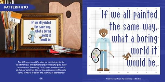 Bob Ross Cross Stitch: 12 Happy Little Cross Stitch Patterns - Includes ...