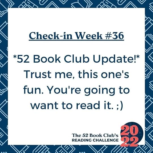 The 52 Book Club: 2025 / 2026 Challenge - Check-In: Week 36 - September ...