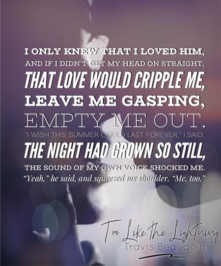 Too Like the Lightning by Travis Beaudoin