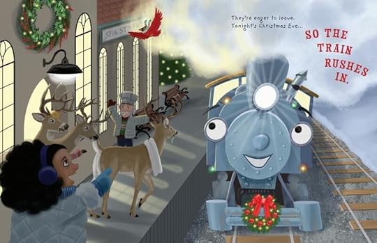 The Train Rolls On To The North Pole: A Rhyming Children's Book That ...