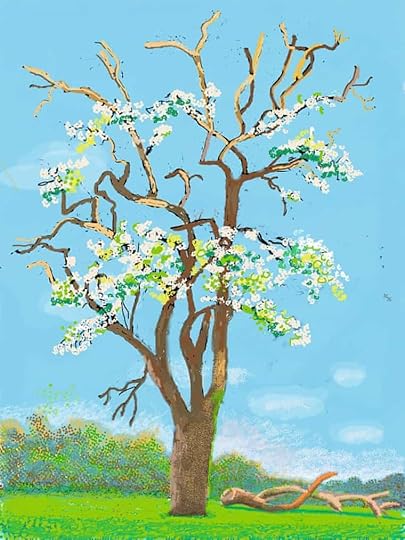 David Hockney: The Arrival of Spring, Normandy, 2020 by David Hockney ...
