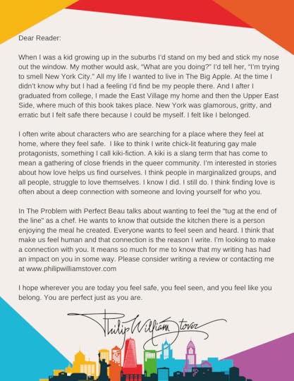 Philip William Stover (Author of The Problem with Perfect)