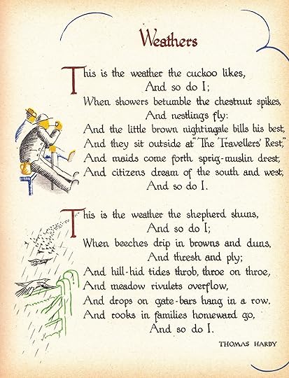 Works of Thomas Hardy - Poetry: Weathers Showing 1-30 of 30