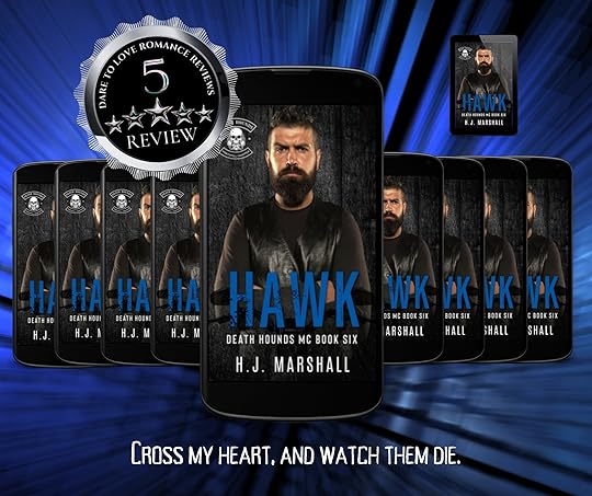 Hawk (Death Hounds MC, #6) by H.J. Marshall | Goodreads