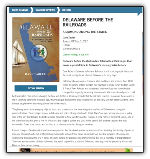 Dave Tabler (Author of Delaware Before the Railroads)