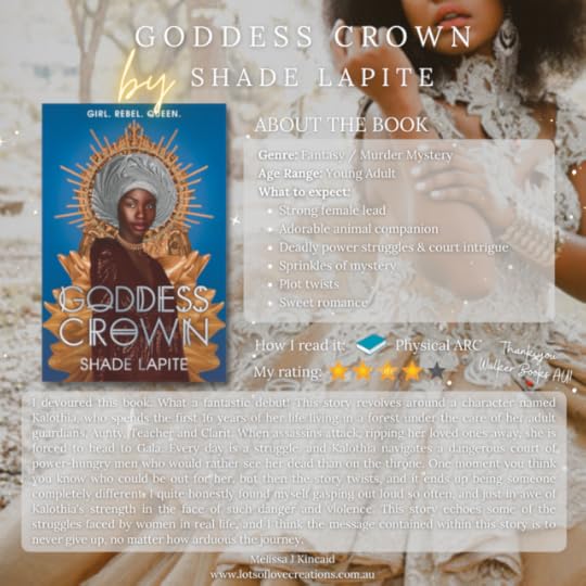 Goddess Crown by Shade Lapite | Goodreads