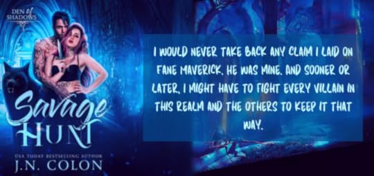 Savage Hunt (Den of Shadows #3) by J.N. Colon | Goodreads
