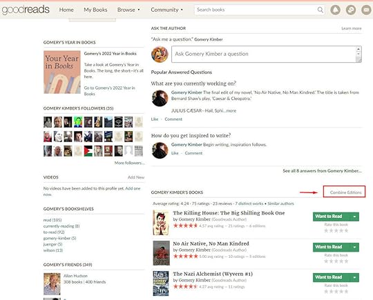 Goodreads Librarians Group - Book & Author Page Issues: Transfer ...