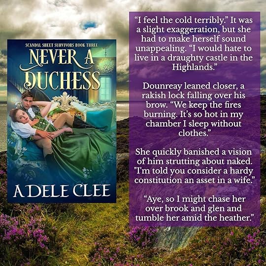 Never a Duchess (Scandal Sheet Survivors #3) by Adele Clee | Goodreads