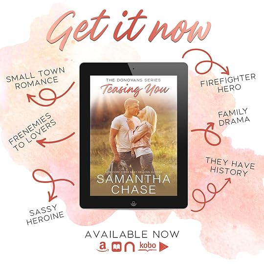 Teasing You (The Donovans: Sweetbriar Ridge, #2) by Samantha Chase | Goodreads