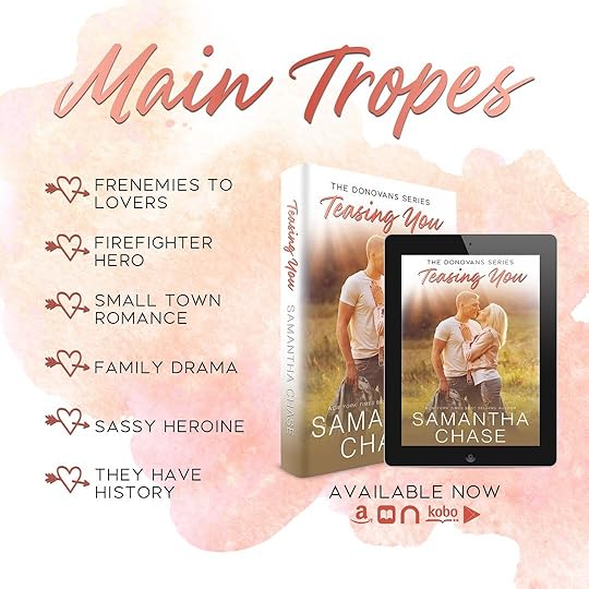 Teasing You (The Donovans: Sweetbriar Ridge, #2) by Samantha Chase | Goodreads
