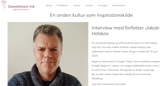 Jakob Halskov (Author of Ripples in the Waters by Lake Kawaguchi)