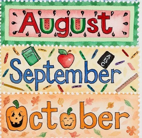 The Lost Challenges - Quarterly Challenges: Read The Months: August ...