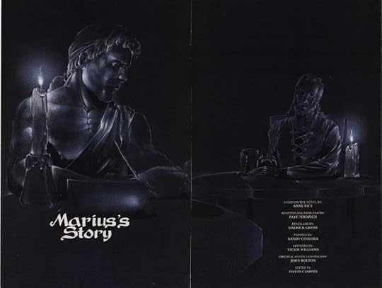 Marius's Story (Anne Rice's The Vampire Lestat #9) by Faye Perozich ...