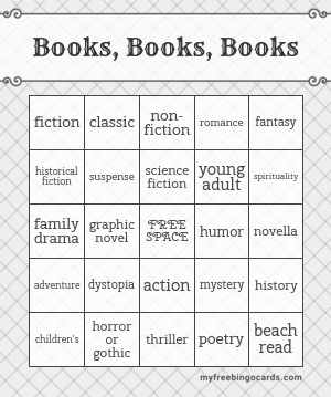 The Challenge Factory - ♦Monthly Challenge Archives♦: Book Bingo ...