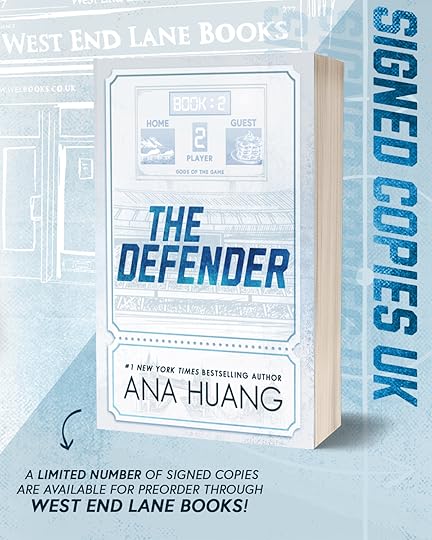 The Defender (Gods of the Game, #2) by Ana Huang | Goodreads