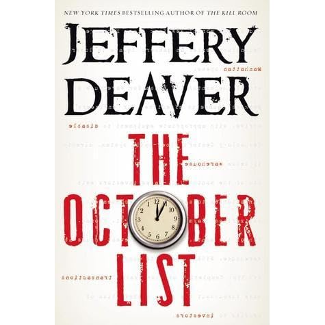The October List by Jeffery Deaver — Reviews, Discussion, Bookclubs, Lists