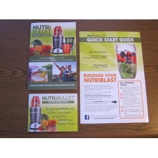 Nutribullet User Guide & Recipe Book + Pocket Nutritionist by ...