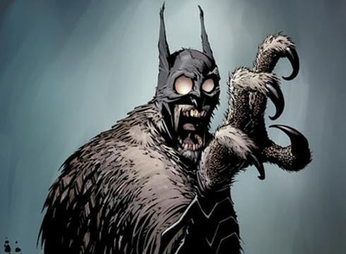 Batman with extra-long ears always freaks me right out (Manbat #1, 1997 ...